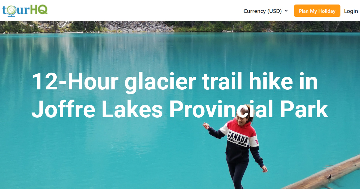 12-Hour glacier trail hike in Joffre Lakes Provincial Park